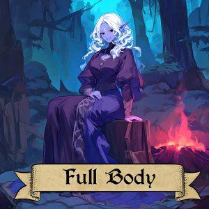 DnD Custom OC Art | Character Commission Full Body & Angles